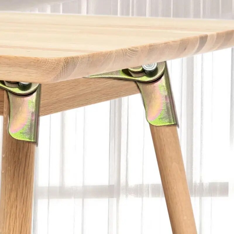 4Pcs/set 90 Degree Self-Locking Folding Hinge Table Legs Chair ...