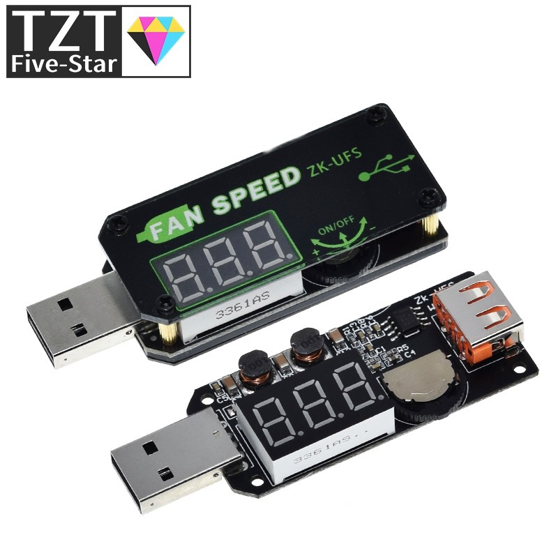 5V 5W USB Fan Governor Timer LED Dimming Module Voltage Adjustable ...