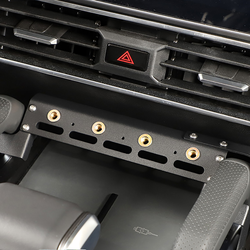 Car Gear Shift Extension Bracket Central Control Gear Position Intercom ...