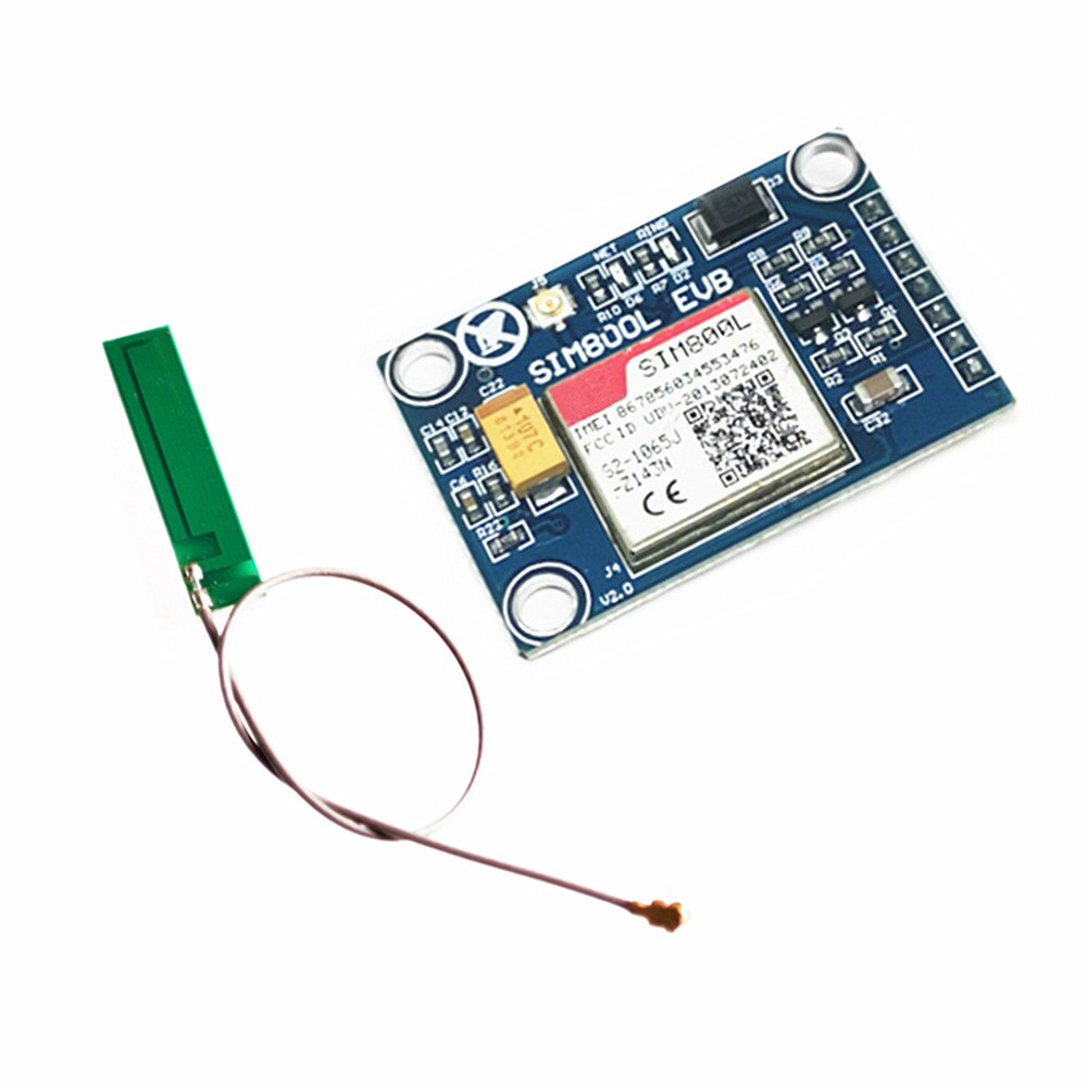 New SIM800L GPRS GSM Module w/ PCB Antenna SIM Board Quad band for MCU ...