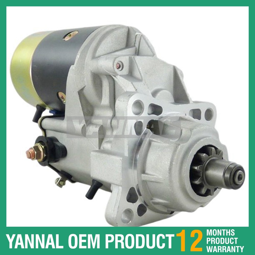 high performance STARTER motor For ISUZU 4JB1 DIESEL Industrial. ENGINE ...