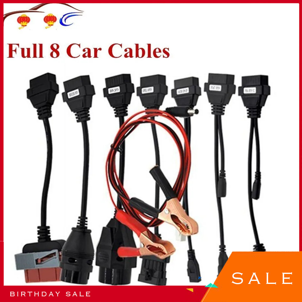 Adapter Cables For TCS Pro OBD2 OBDII Cars Diagnostic Interface Tool ...