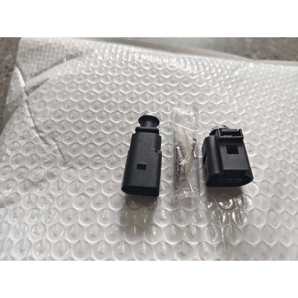 1 Set 2 Pin Auto Temp Sensor Plug Deflation Valve Socket Waterproof ...