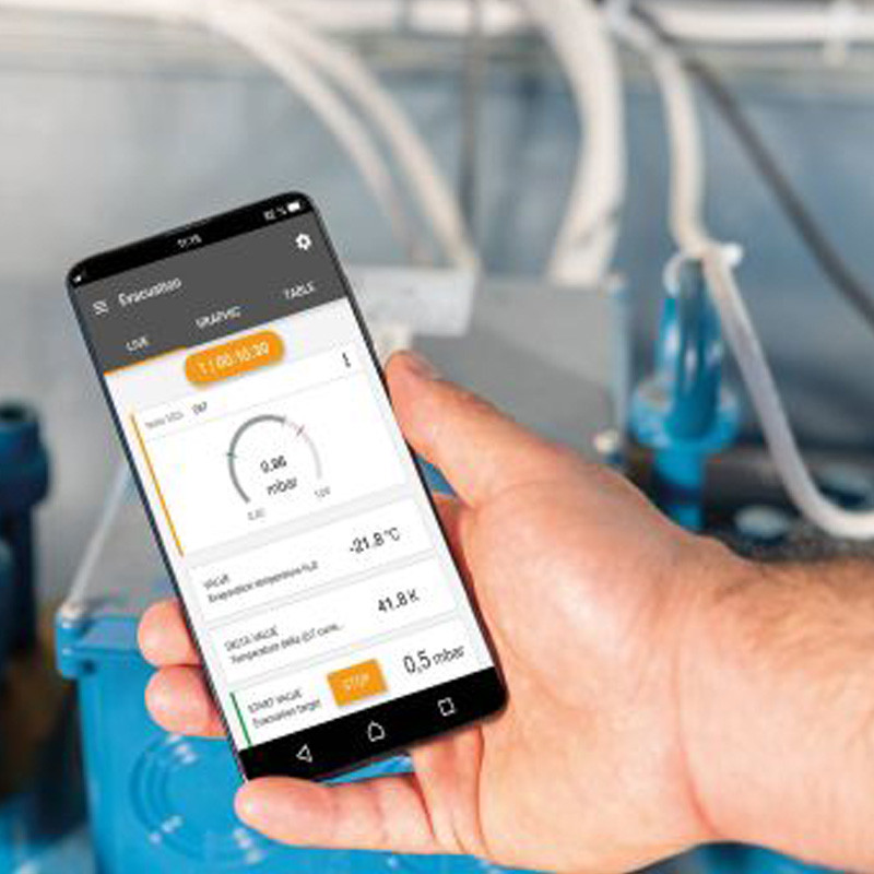 Testo 552i Digital Vacuum Gauge Smartphone App Controlled Wireless Air ...