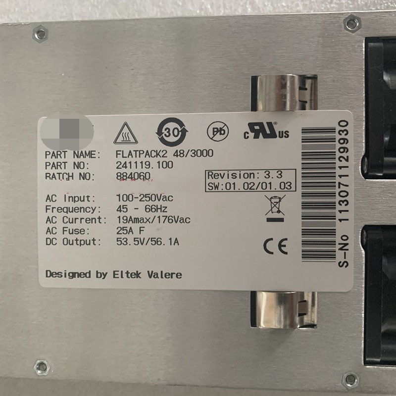 Communication Power Supply Rectifier Module FOR FLATPACK2 48/3000 High ...