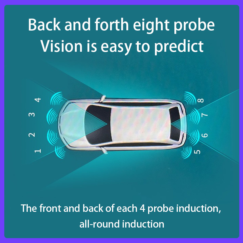 Original Display Car Parking Sensor screen display Reversing Parking ...