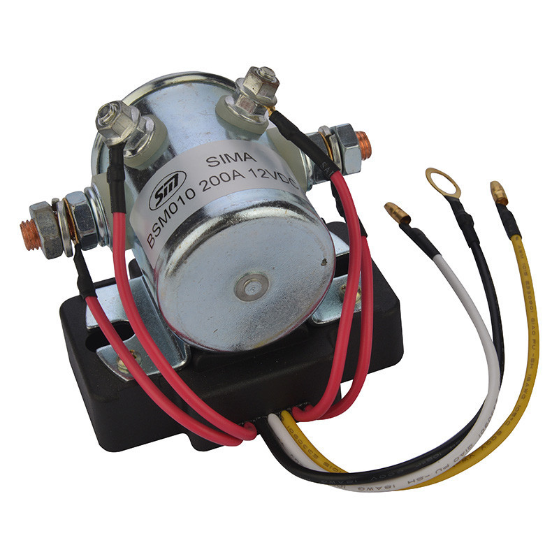 Dual Battery Isolator switch 12v/24v 200A Automotive sensitive relay ...