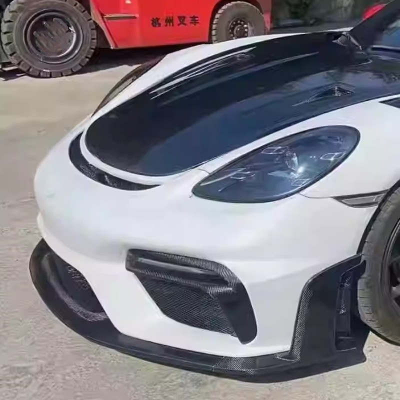 Body Kit Unpainted Front Fender for Porsche 718 Modified GT4RS Style ...