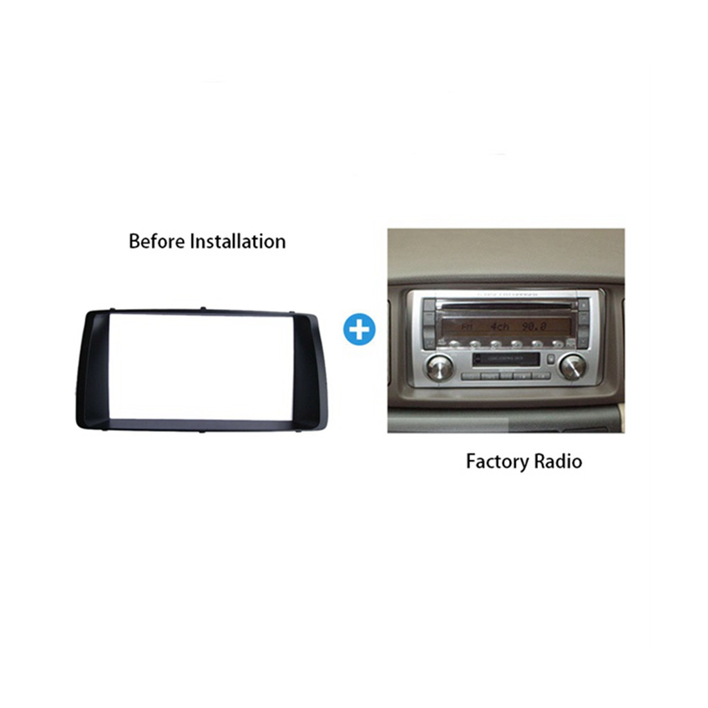 Car Radio Fascia for Toyota Corolla 2001-2006 DVD Stereo Frame Plate ...