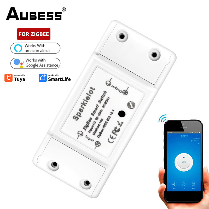 Smart Light Switch Moudle Remote Control 10a Work With Alexa Home ...