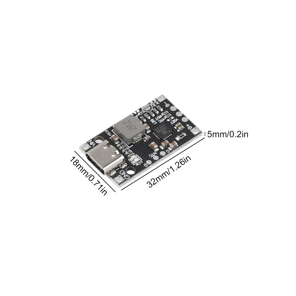 Type-C USB Lithium Battery Charging Module UAV Charging Module 2S/3S ...