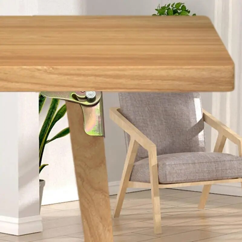 4Pcs/set 90 Degree Self-Locking Folding Hinge Table Legs Chair ...