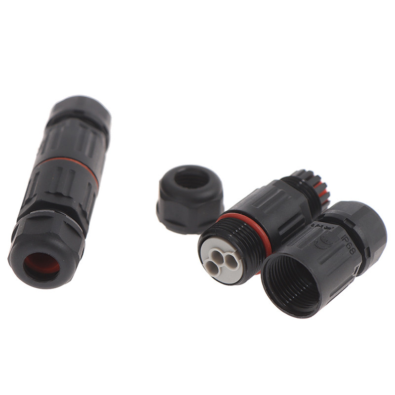IP68 Industrial Electrical Waterproof Wire cable Connector Outdoor Plug ...