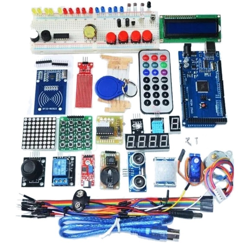 2560 R3 Starter Kit Motor Servo RFID Ultrasonic Ranging Relay LCD For ...