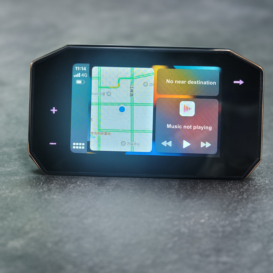Touch Screen Electric Motorcycle Modification Speedometer Navigation ...