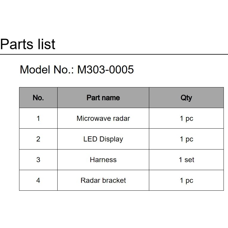 Forklift Reversing Sensor Collision Avoidance System Collision Warning ...