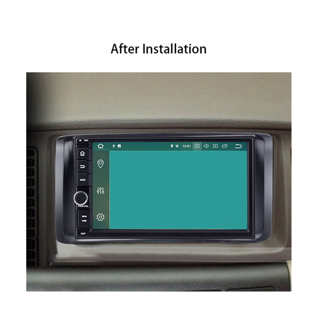 Car Radio Fascia for Toyota Corolla 2001-2006 DVD Stereo Frame Plate ...