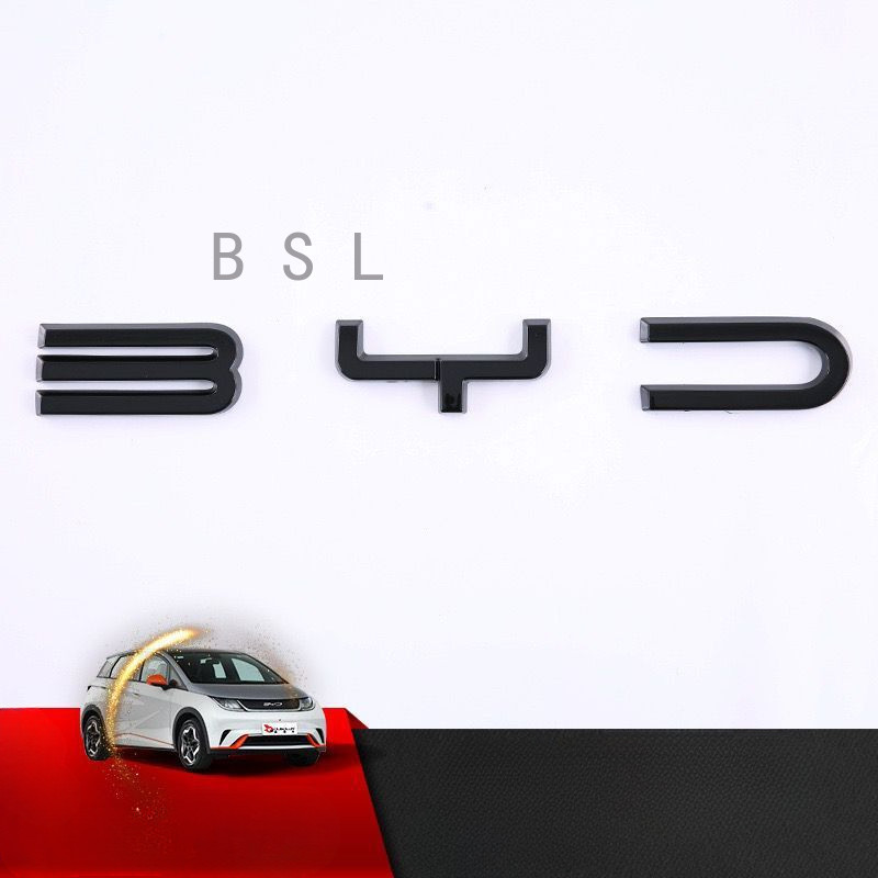 Car Front Rear Body Sticker Cover Emblem Letters For BYD Seal Atto 4 ...