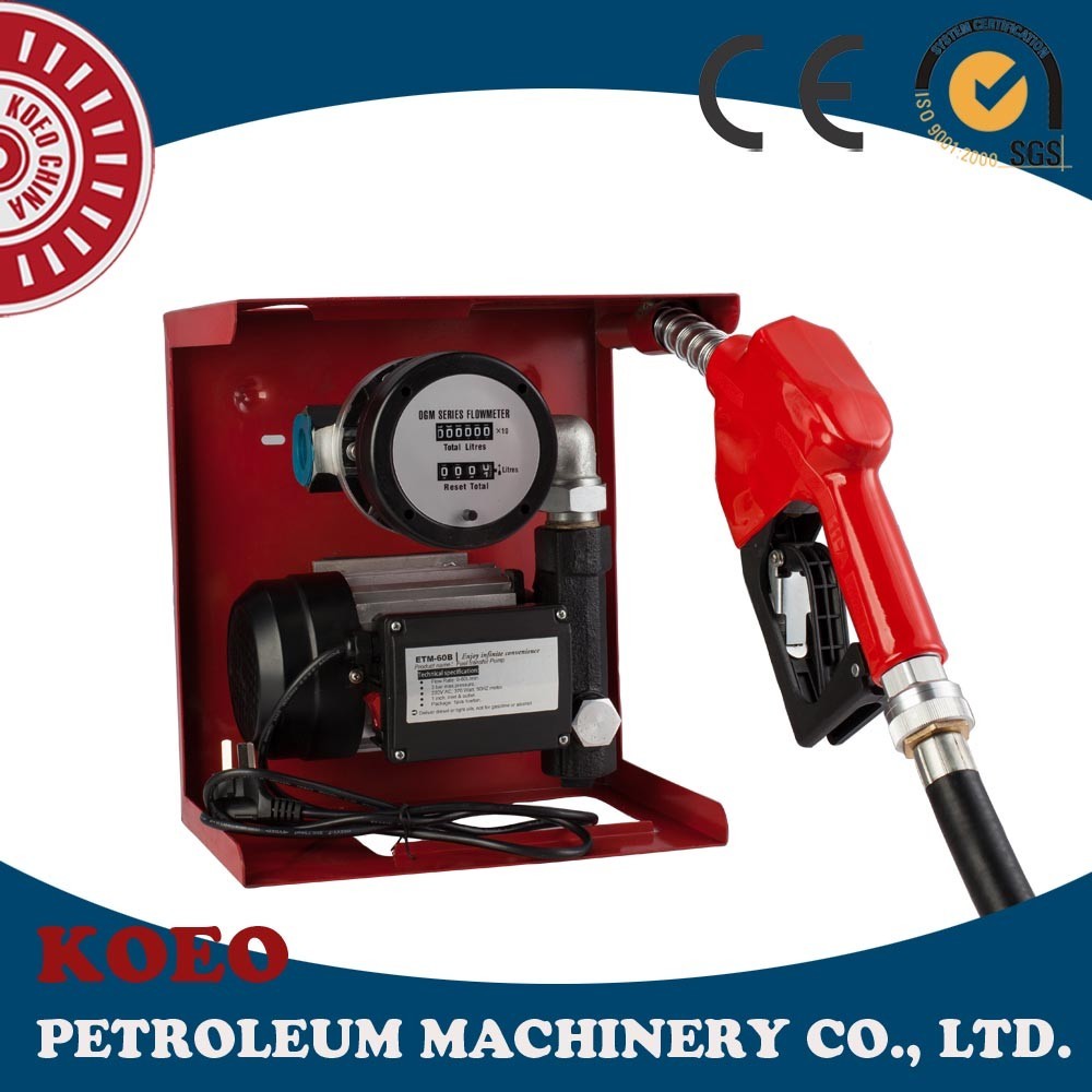 Portable Oil Dispenser Diesel Fuel Pump Set Assembly For Farm Use - UniTop