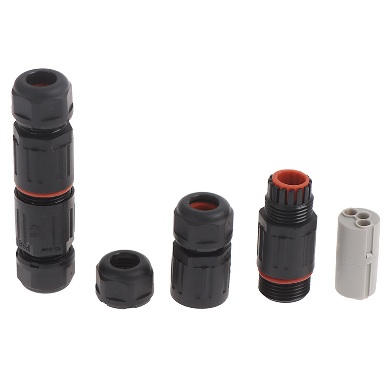 IP68 Industrial Electrical Waterproof Wire cable Connector Outdoor Plug ...