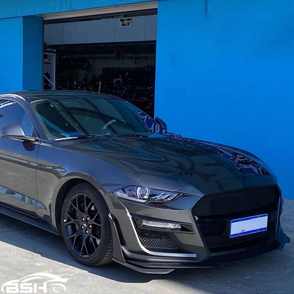 GT500 Style Car Bumper Body Kit Front Bumper Lip Grille For Mustang ...
