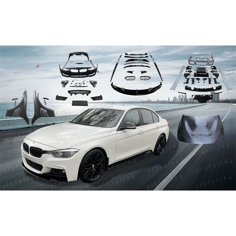 Car Conversion Front bumper lips Aero M Performance M-Tech Fender ...
