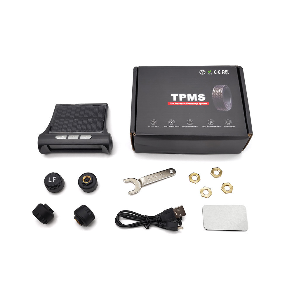 Newest Solar TPMS Tire Pressure Monitoring System Tpms Sensor Car - UniTop