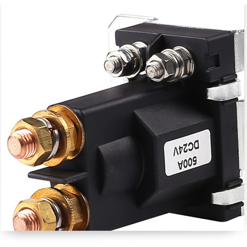 New and original high-quality 500A automotive starting relay DC 12V 24V high current inverter ...