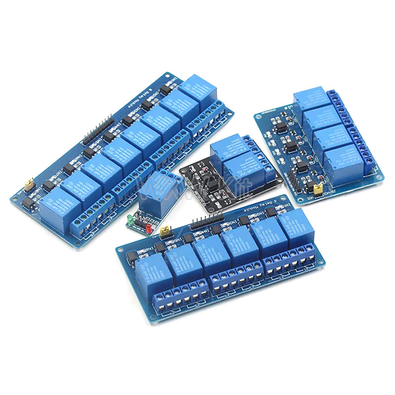 5v 12v 1 2 4 6 8 Way Relay Module for Arduino 1 2 4 6 8 Channel Relay Module with Optocoupler R ...