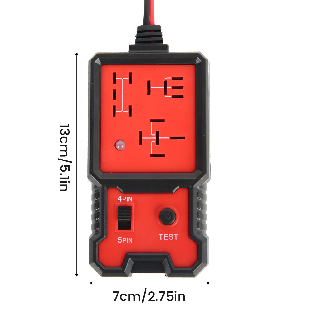 Auto Relay Tester Tool Car Battery Checker 12V Car Relay Circuit Tester ...