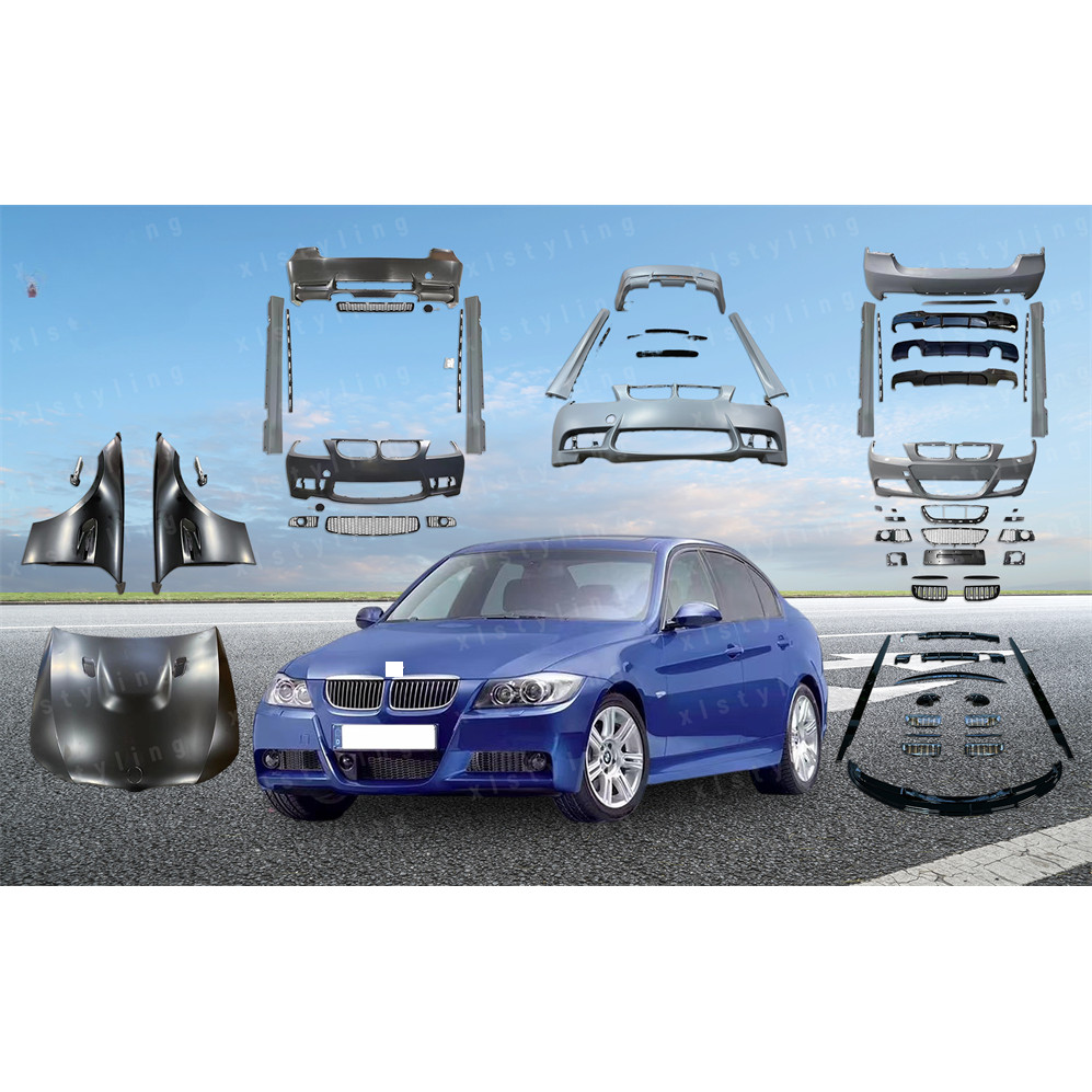 Car Conversion Front bumper lips Aero M Performance M-Tech Fender ...