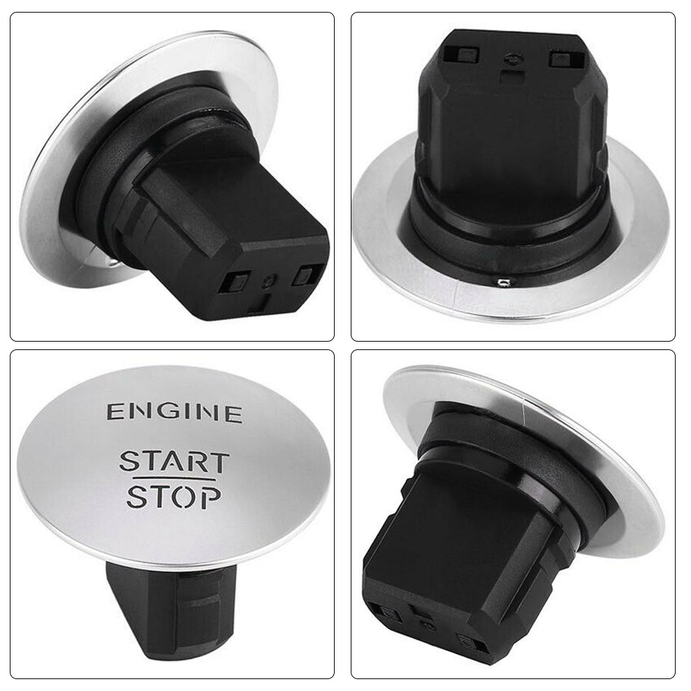 For - Push To Start Button Keyless Go Engine Start Stop Push Button B ...