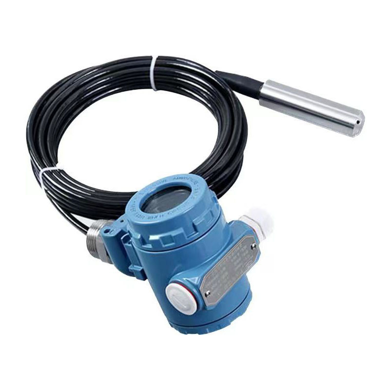 LED Input type liquid level transmitter IP65 4-20mA Water Fuel Liquid Level Transmitter Sensor ...