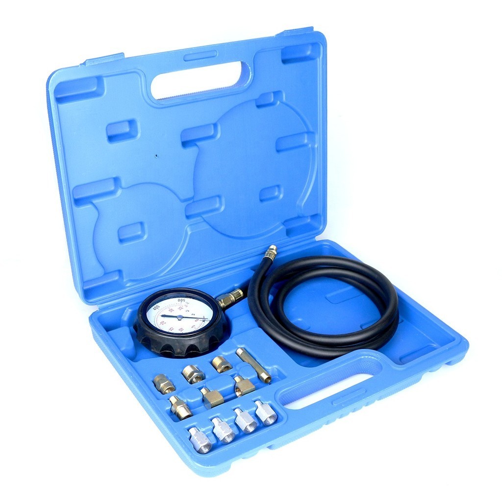 SUGETOOLS 12pcs Engine Gauge oil Pressure diesel engine Compression ...