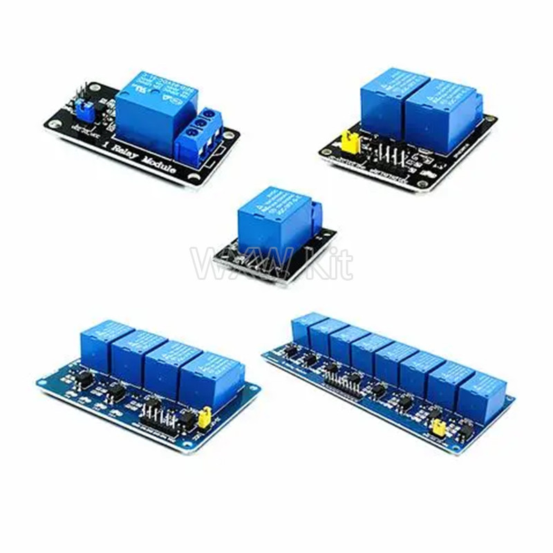 5v 12v 1 2 4 6 8 Way Relay Module for Arduino 1 2 4 6 8 Channel Relay Module with Optocoupler R ...