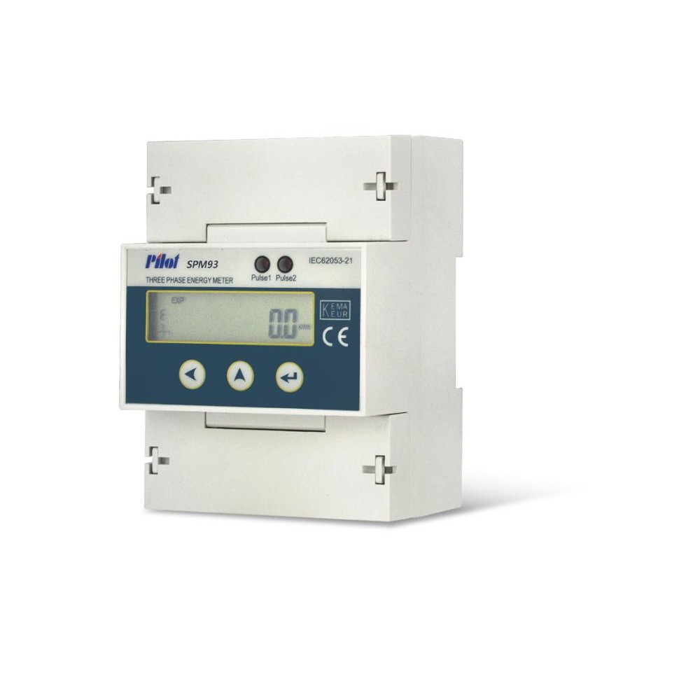 SPM93 Three Phase Din-Rail kWh Energy Meter - UniTop