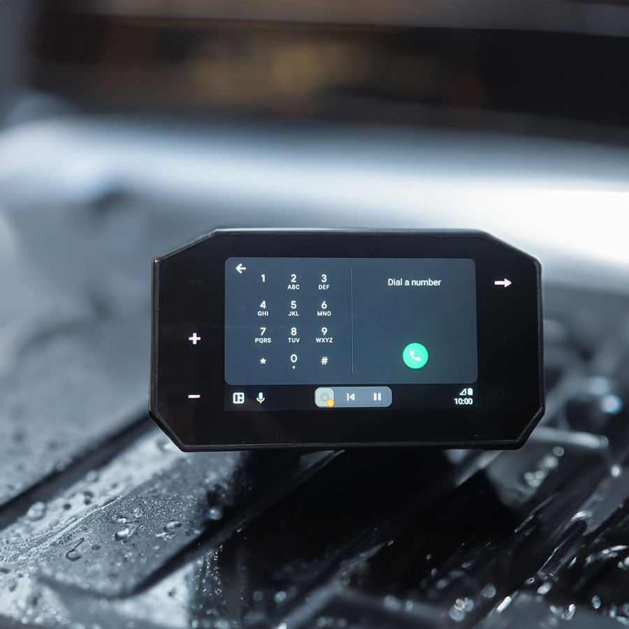 Touch Screen Electric Motorcycle Modification Speedometer Navigation ...