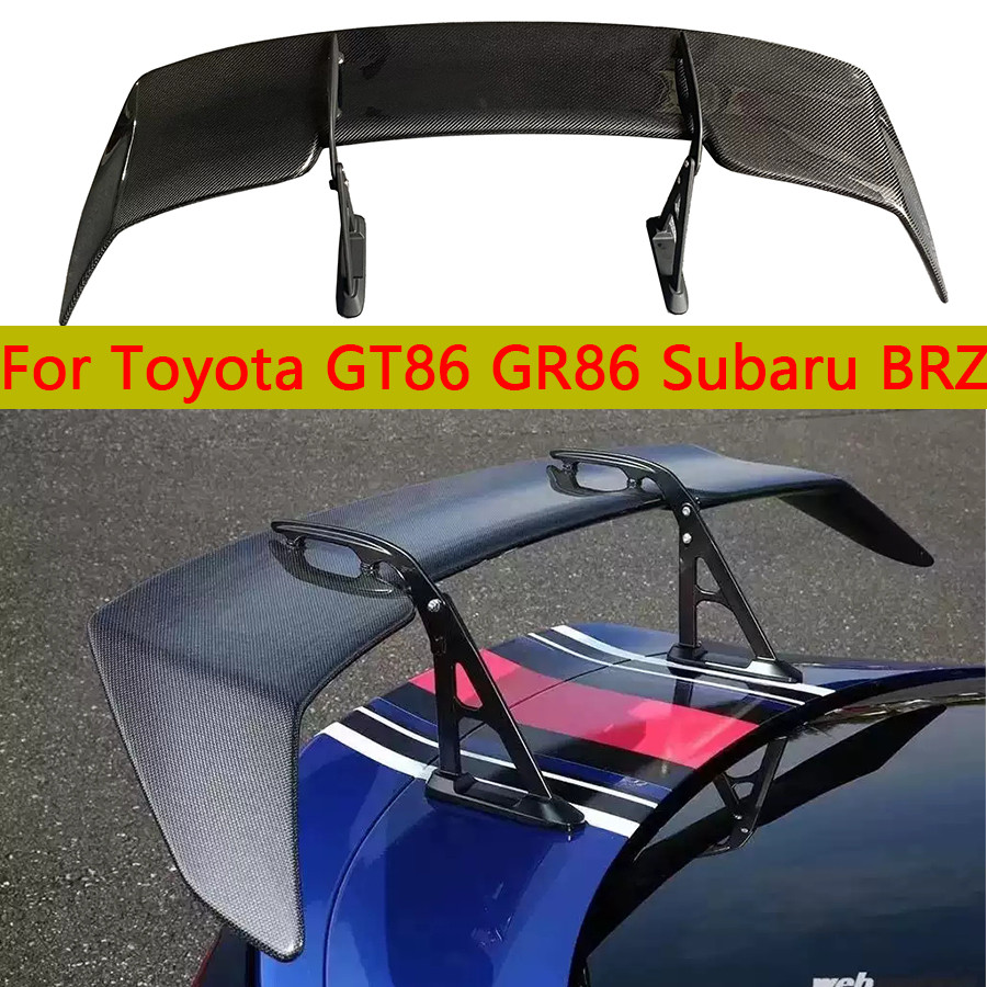 For Toyota GR86 GT86 Subaru BRZ Carbon Fiber Tail fins Rear Trunk ...