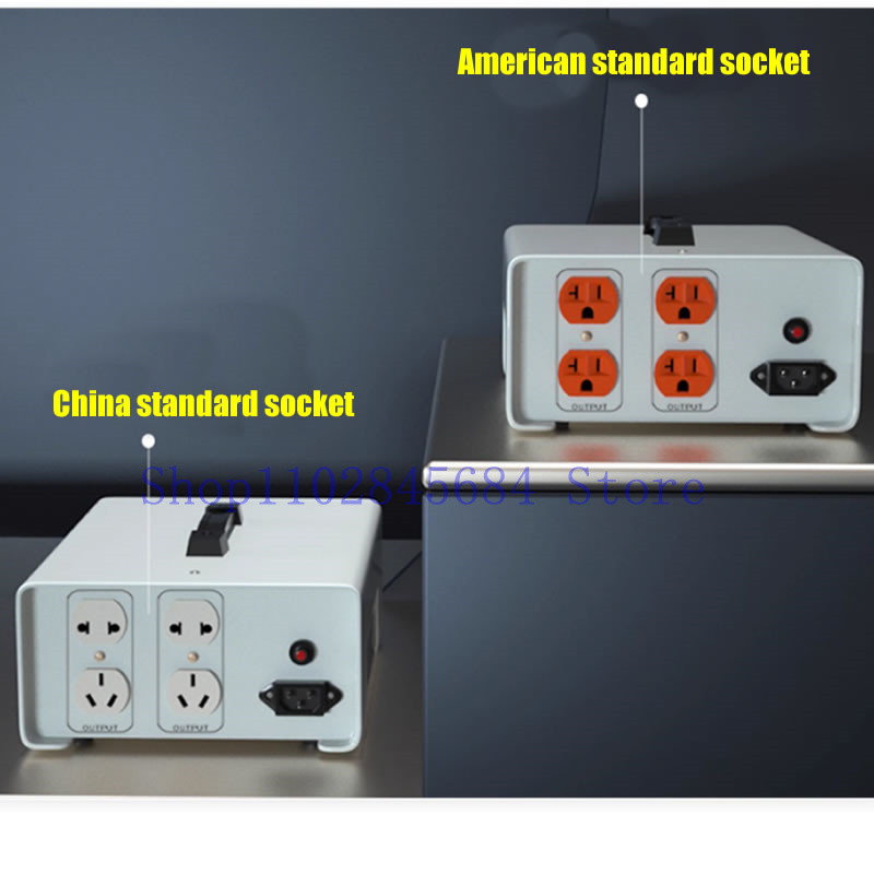 1000VA 220V to 220V 110 100V safety isolation transformer, filter anti ...