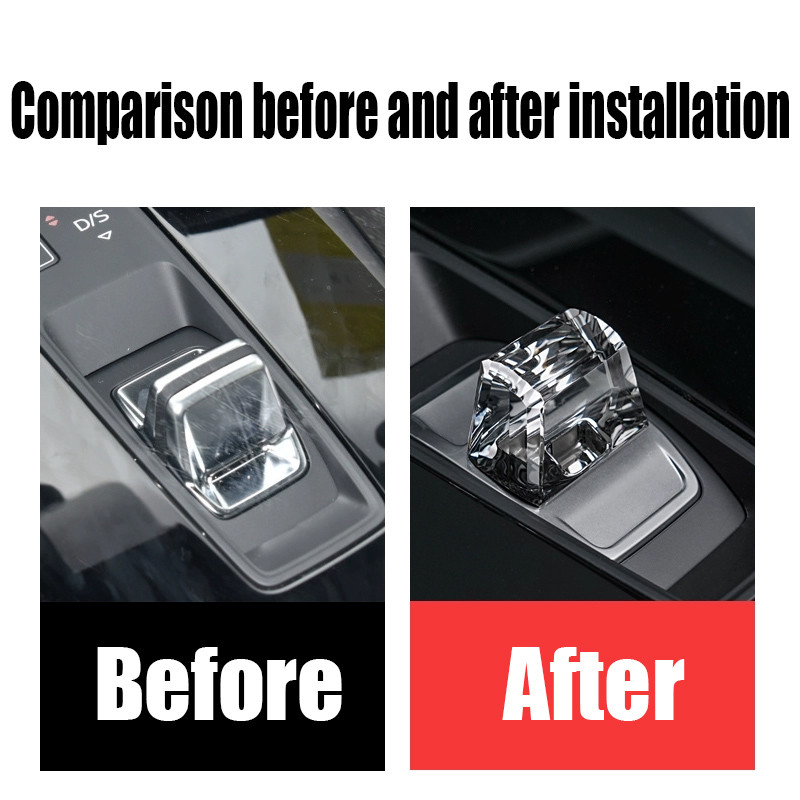 For Audi A3 2021 2022 2023 2024 modified crystal gear head automotive ...