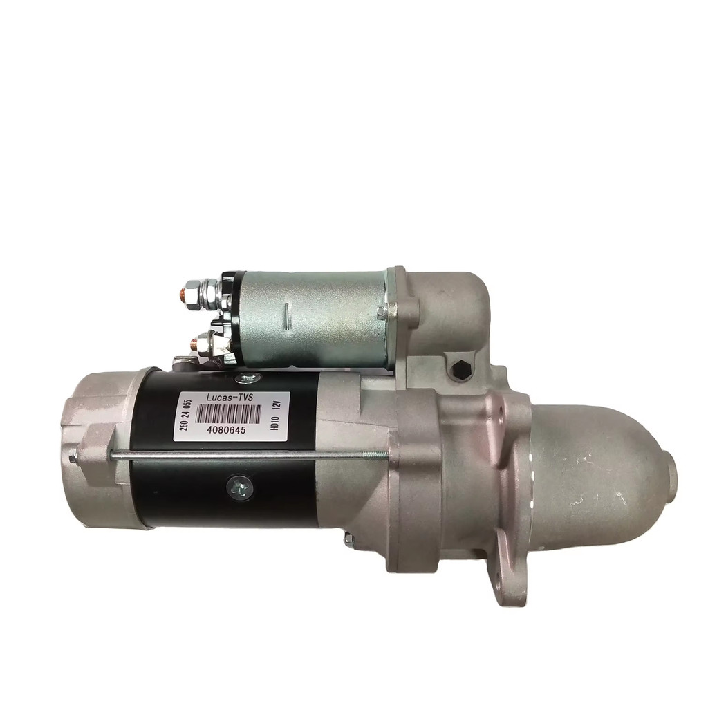 Stable quality Dies el Engine parts 6B5.9 QSB 24V starter motor 4080645 ...
