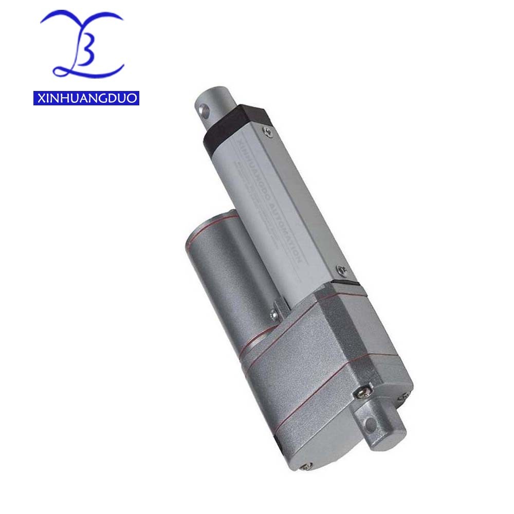 12V /24V 100mm with potentiometer / 4 inch stroke, 100N-600N load ...