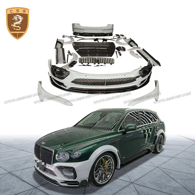 For Bentley Bentayga 2020-2022 MSY Style Front Bumper Rear Diffuser ...