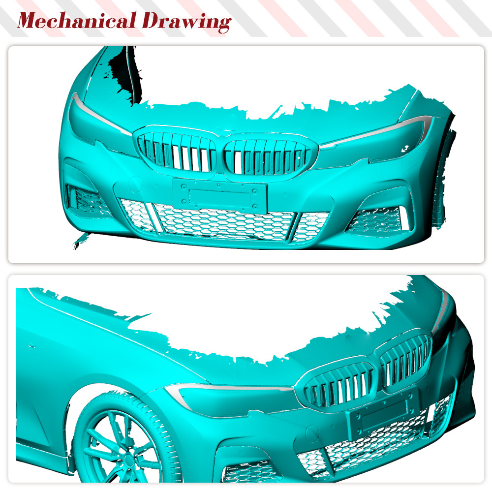 Dry Carbon Fiber Car Headlight Eyebrows for BMW 3 Series G20 G28 2017 ...