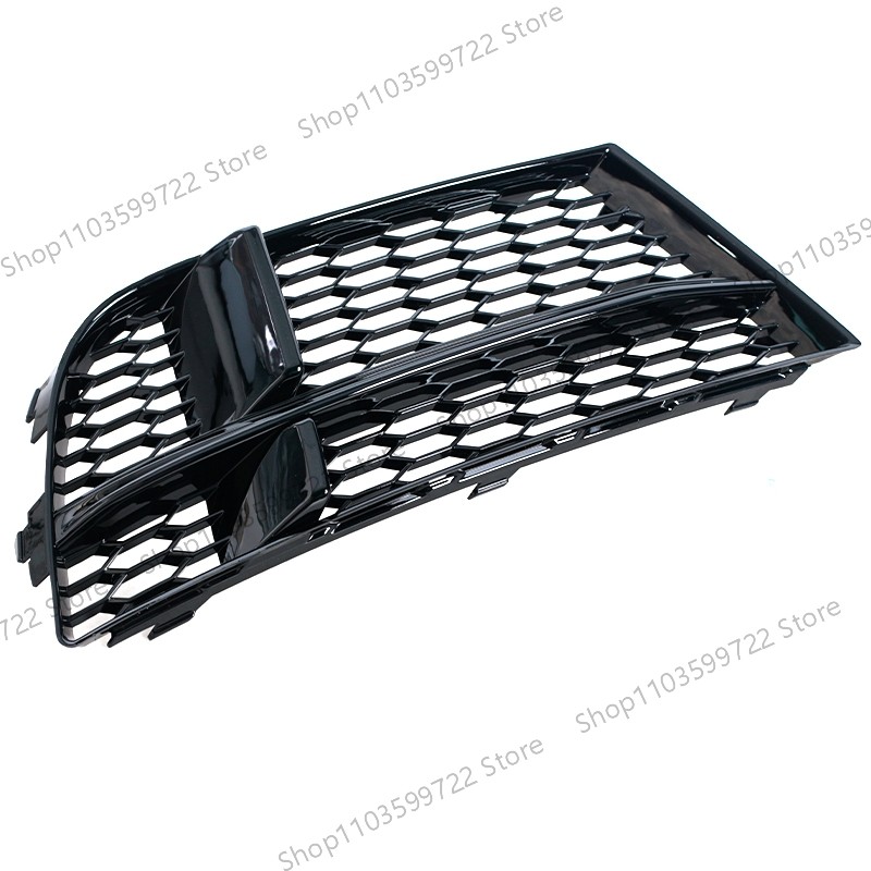 For Audi 2017 2018 2019 2020 A3 S3 Modified Fog Light Frame Black ...