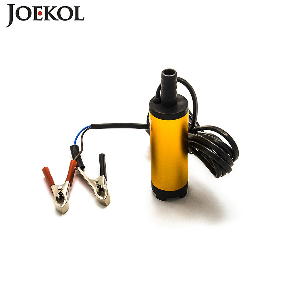 Free shipping Mini 12V/24V Electric fuel transfer pump,Aluminium alloy ...