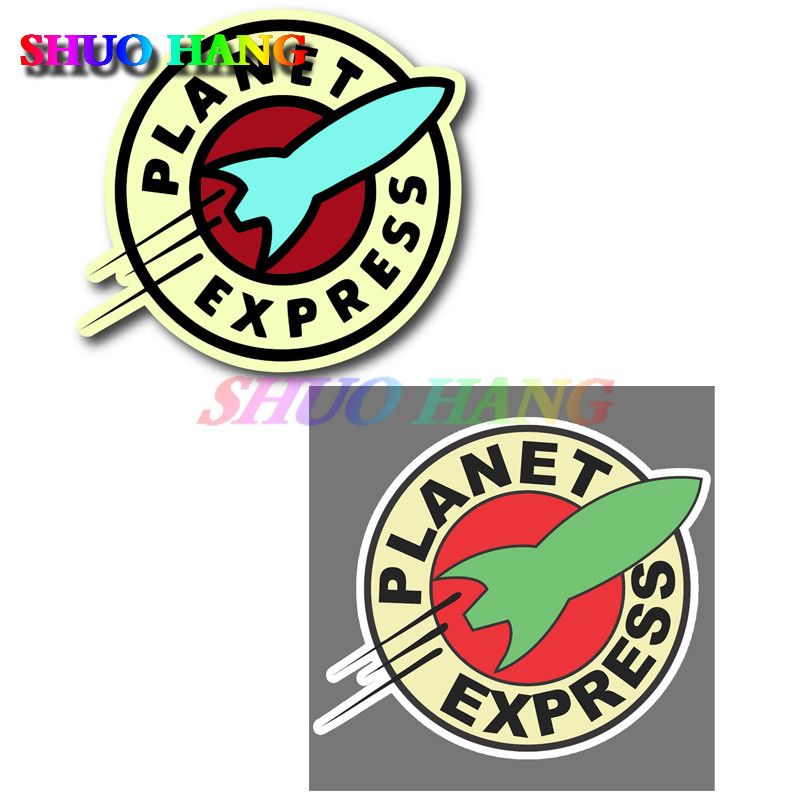 Futuristic Planet Express Logo Decal Sticker 3m American Truck Vehicle ...