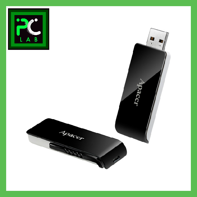 Apacer AH350 32GB USB 3.2 Retractable Flash Drive- Black | Shopee ...