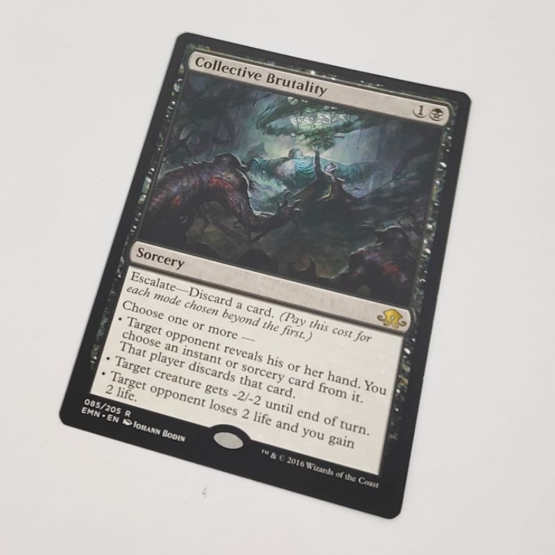 MTG Card COLLECTIVE BRUTALITY Magic the Gathering Trading Card Game ...