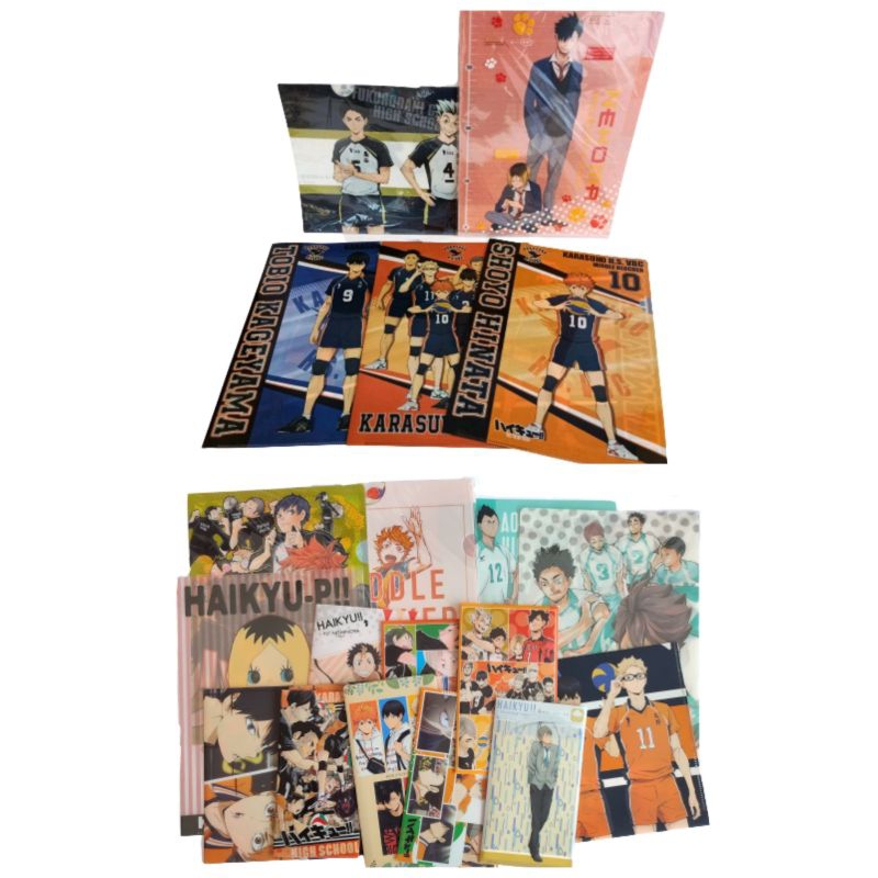 Haikyuu!! - Hinata, Kenma, Karasuno High, Nekoma, Aoba Johsai Clear ...